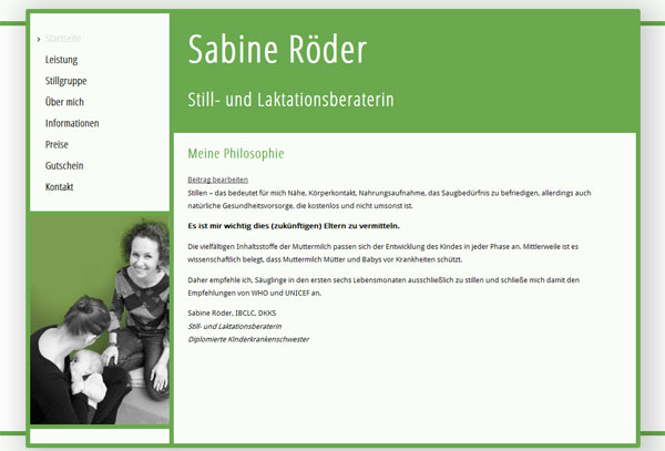 Sabine Röder - graphiks.info | WEBdesign